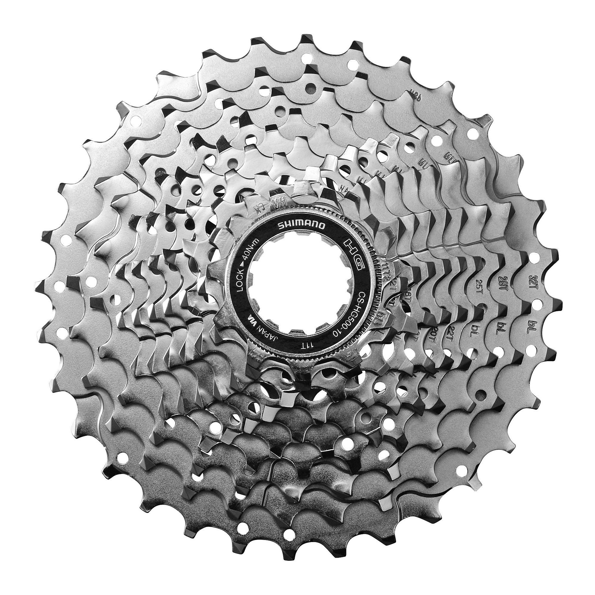 Shimano - bloc caseta pinioane - Tiagra CS-HG500-10 - 10 viteze - 12 ...