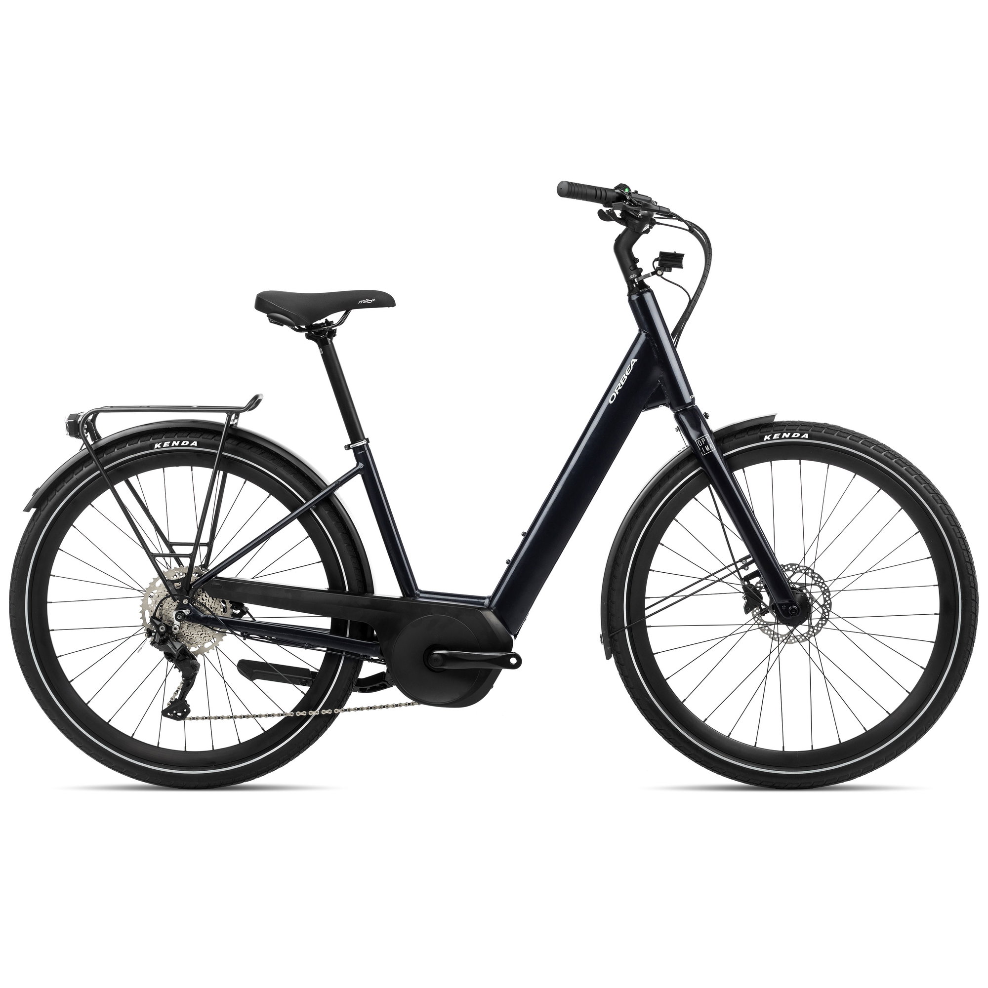 Orbea Optima E40 - bicicleta electrica oras - negru Night Black (Gloss ...