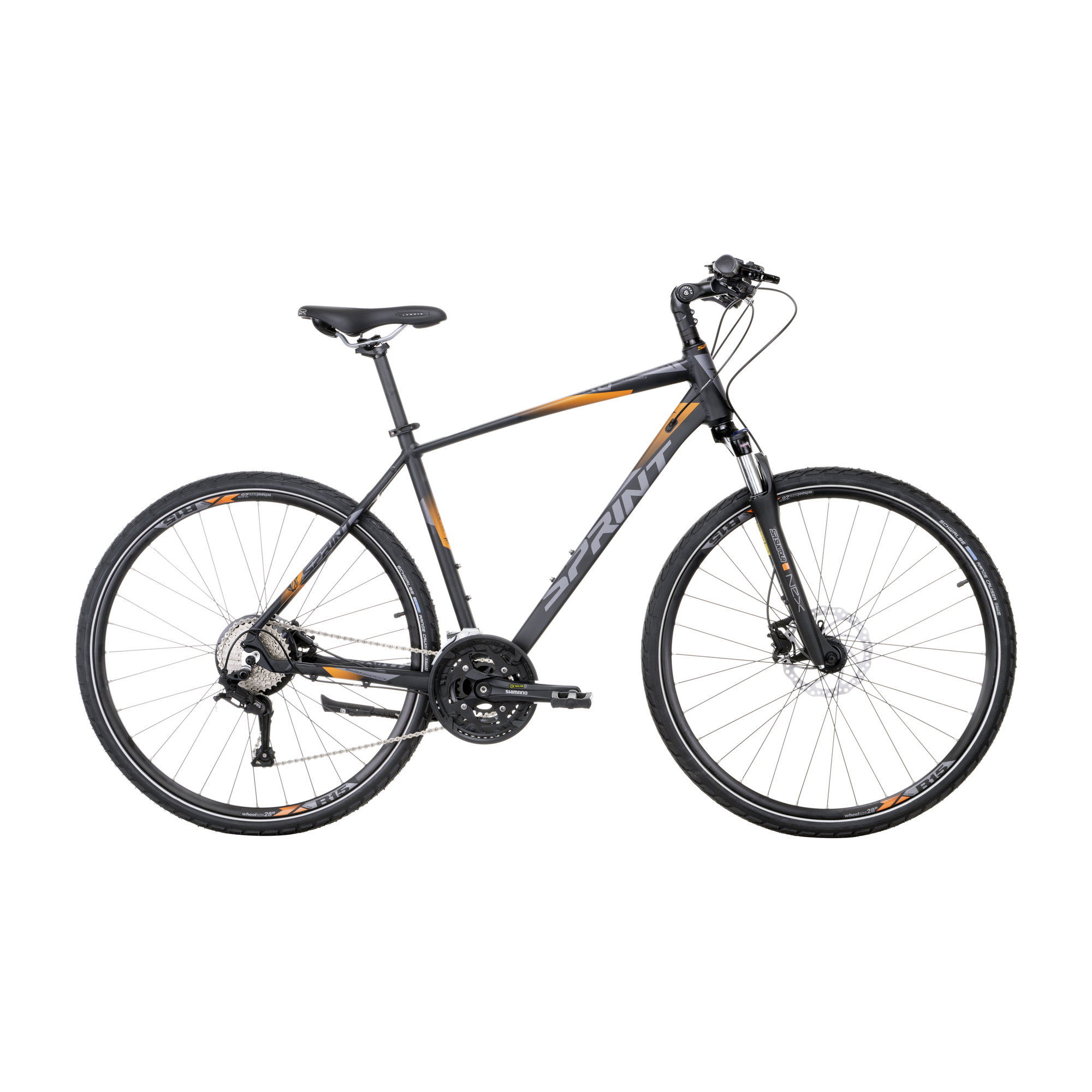 Bicicleta Sprint Sintero Plus Man 28 Negru 52cm - Trisport.ro